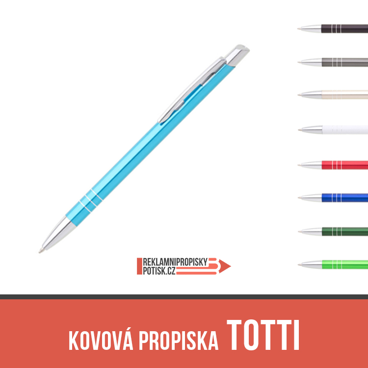 kovová propiska TOTTI
